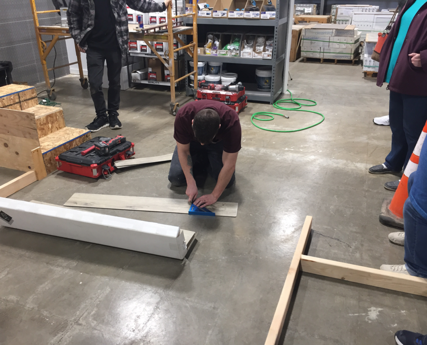 Another Great Demo at Tile For Less: Click Flooring Craze: Choosing and ...