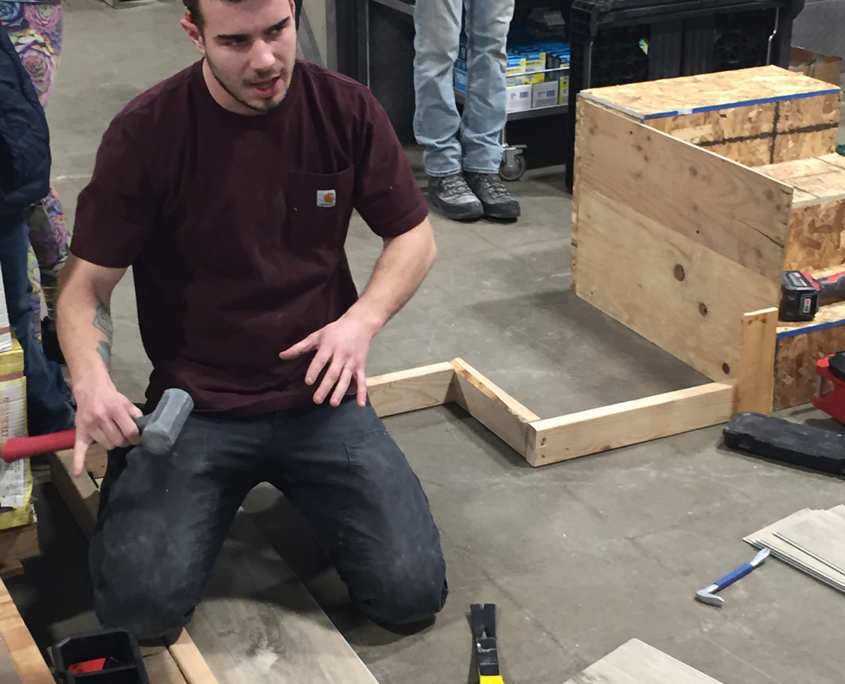 Another Great Demo at Tile For Less: Click Flooring Craze: Choosing and ...