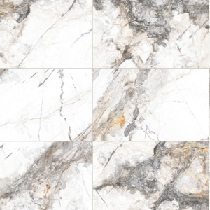 SUR 12X24 YOSEMITE SATIN MARBLE PORCELAIN TILE - Tile for Less Utah