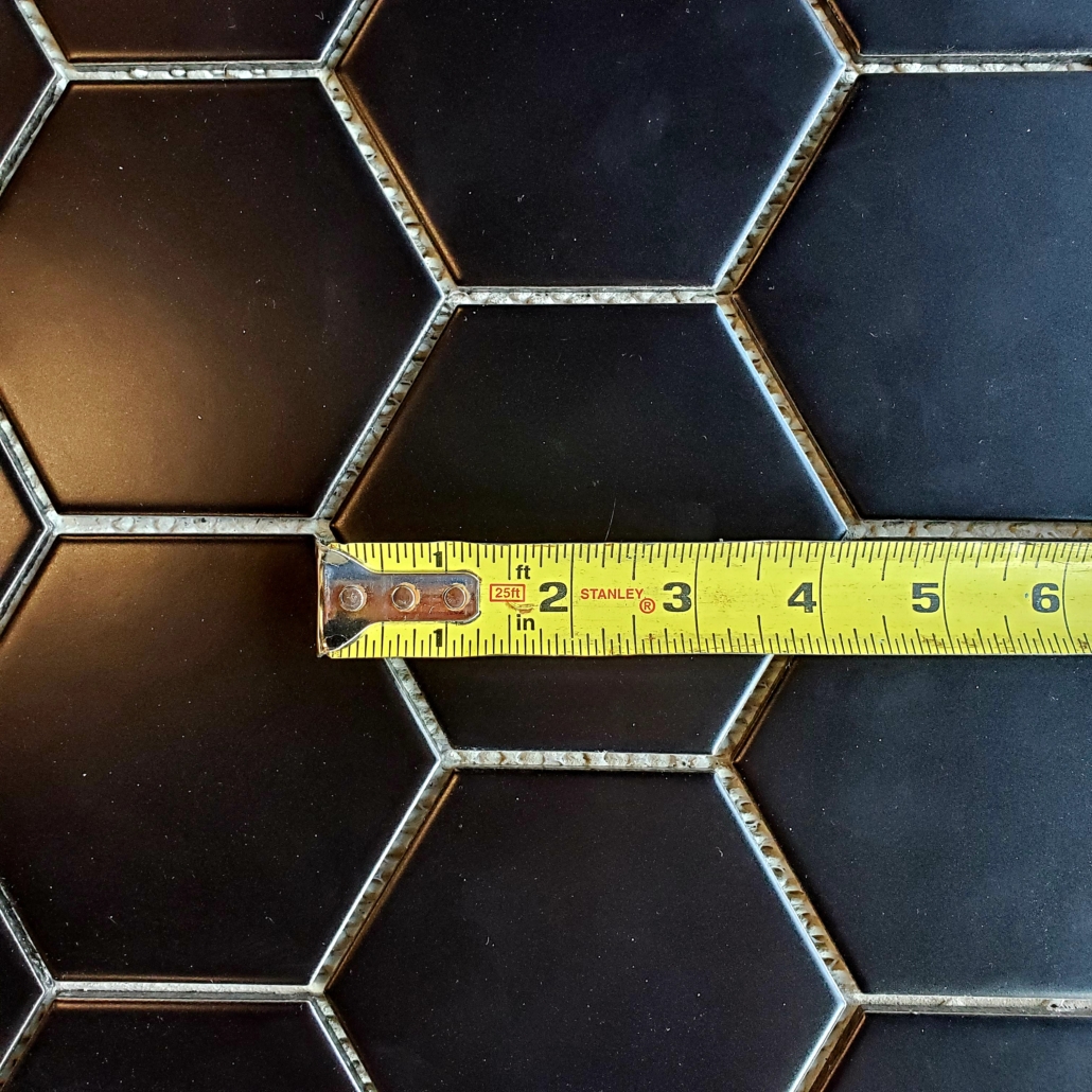 4 Inch Hexagon Floor Tile Free Ship Carrara Hexagon Honed 2" Mosaic