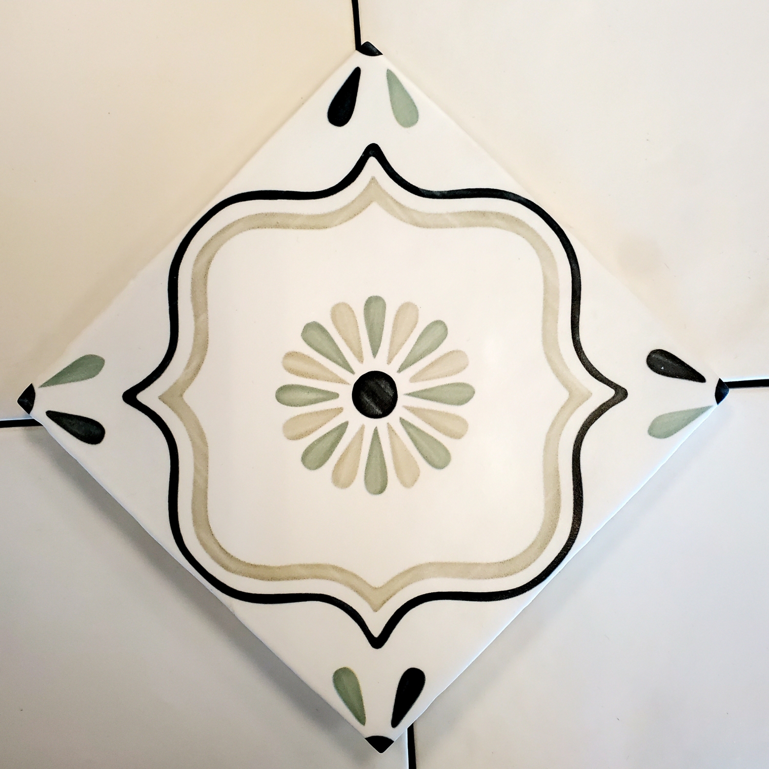 PRD 5" Tanger Sand Bloom Artisan Porcelain Tile - Tile for Less Utah