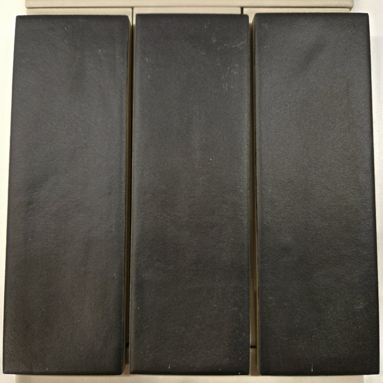 PRD 2"x 5.75" Glint Black Matte Subway Porcelain Tile - Tile for Less Utah
